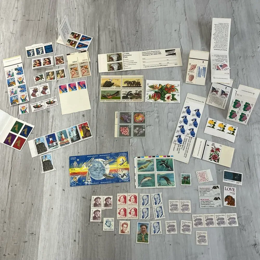 None and/or Unknown | Office | Vintage Postage Stamp Bundle Lot Mixed ...
